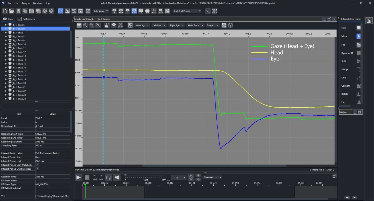 EyeLink 3 - Eye and Head Tracker - Fast, Accurate, Reliable Eye Tracking